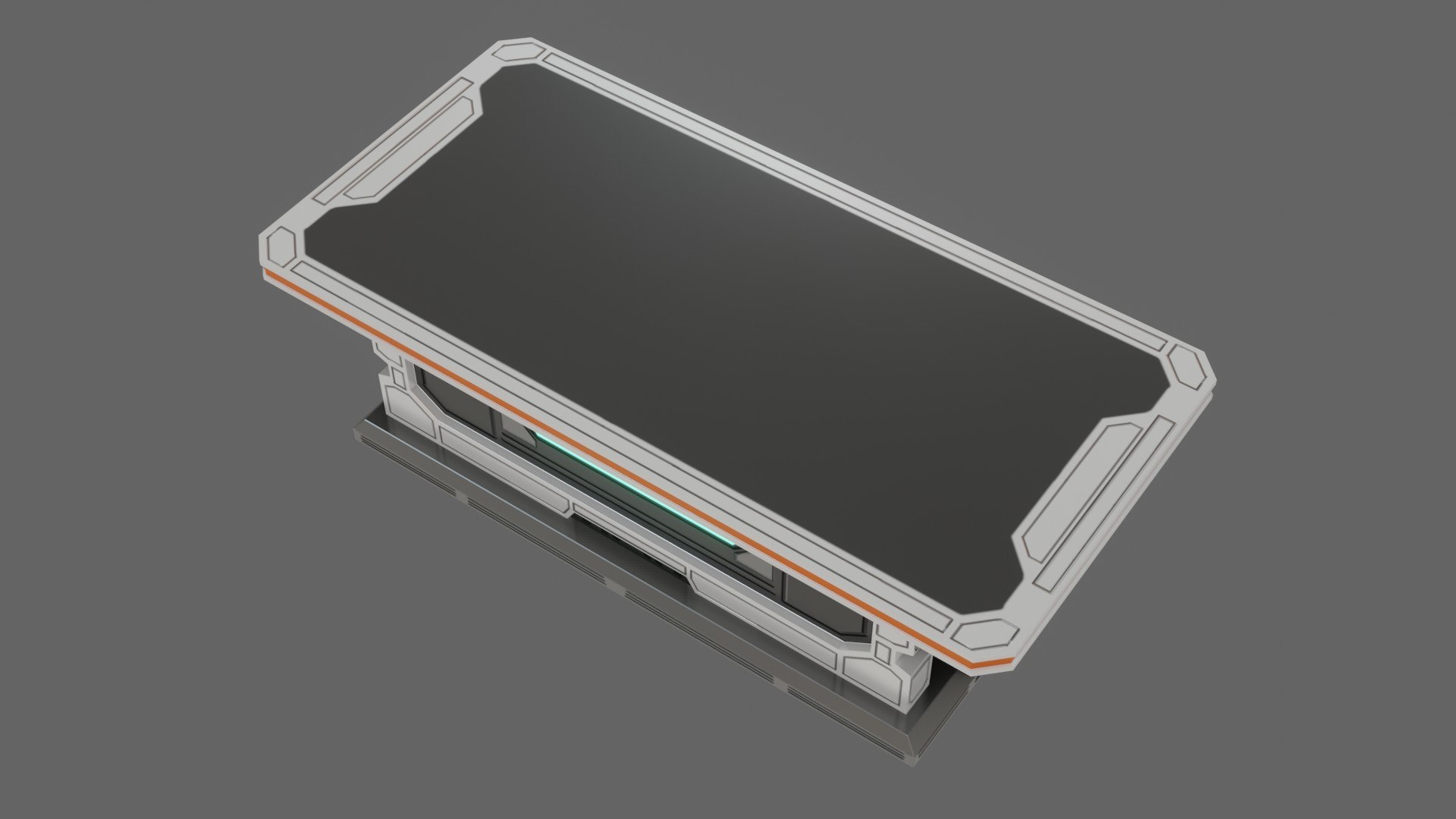 3D Sci-Fi Work Bench - Low Poly - Game Ready - PBR Model - TurboSquid ...