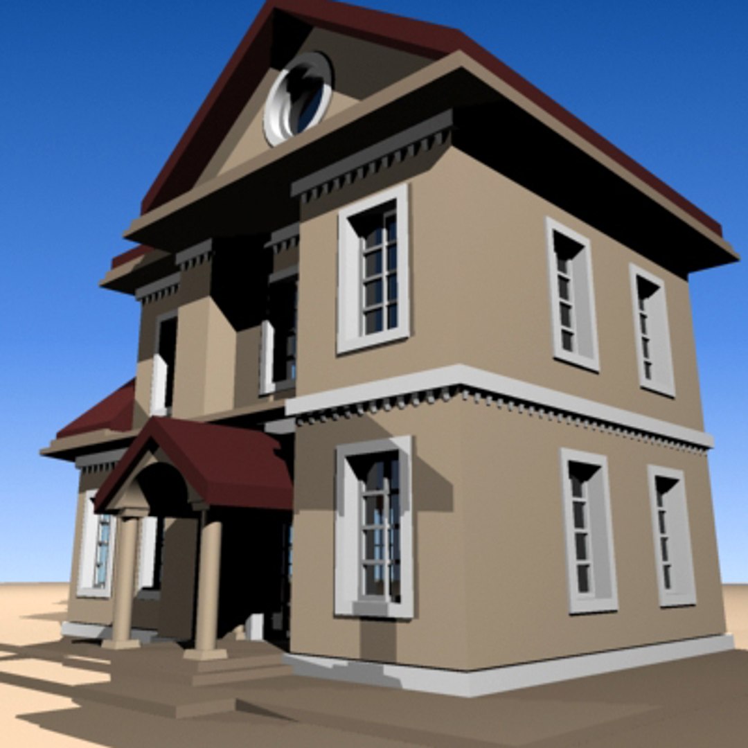 Triplex Villa 3d Max