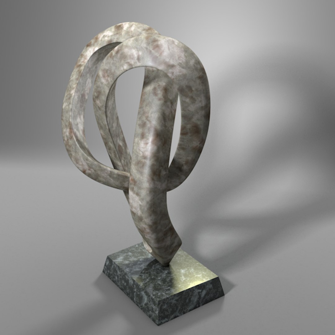 Abstract Knot Table Decor 3ds