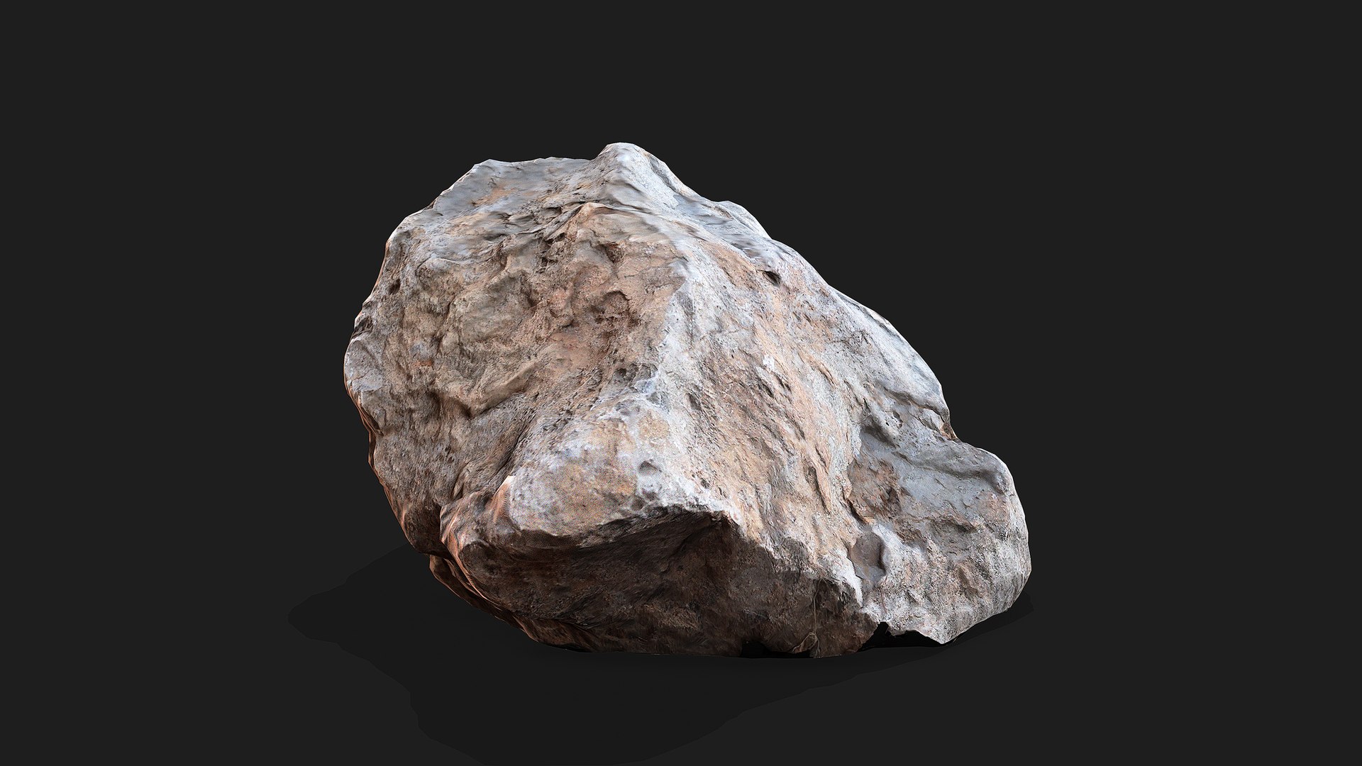 3D Photogrammetry Scan Stone 08 Model - TurboSquid 1321356