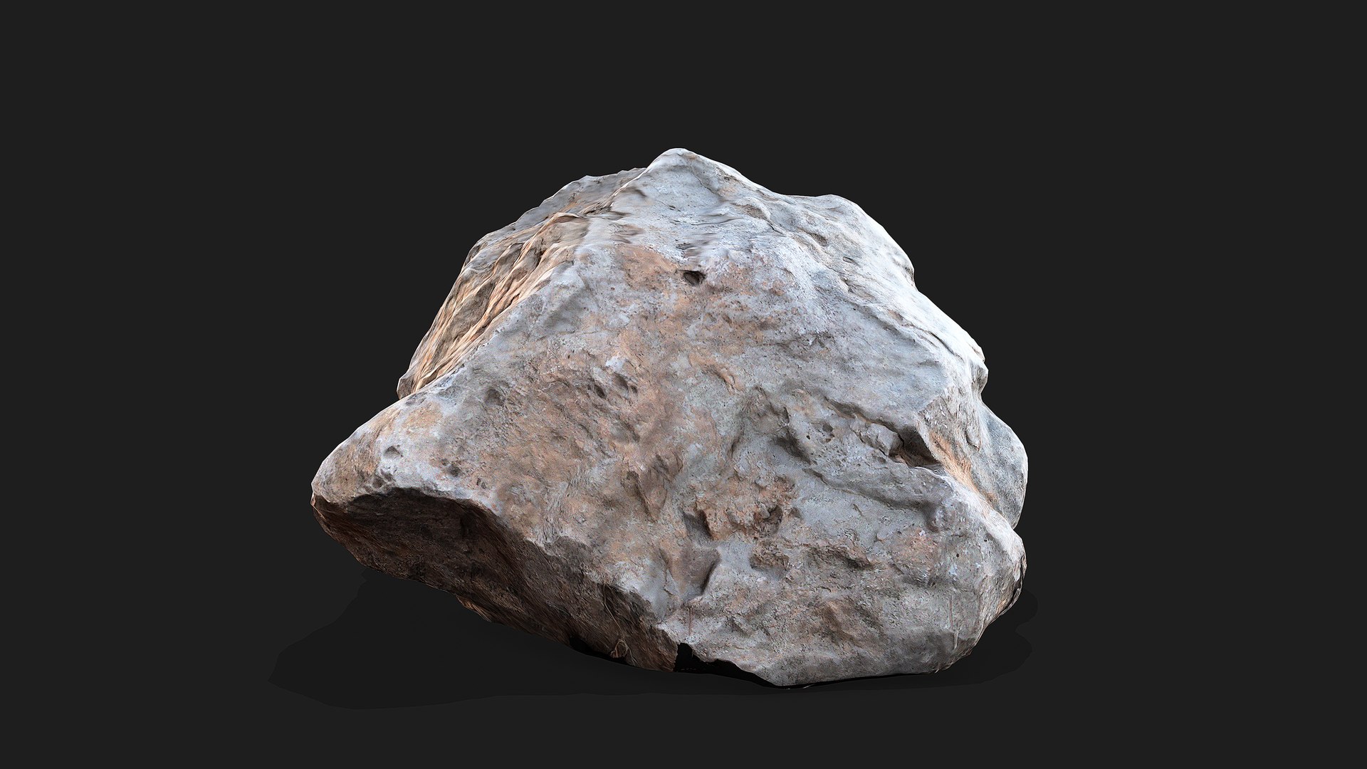 3D Photogrammetry Scan Stone 08 Model - TurboSquid 1321356