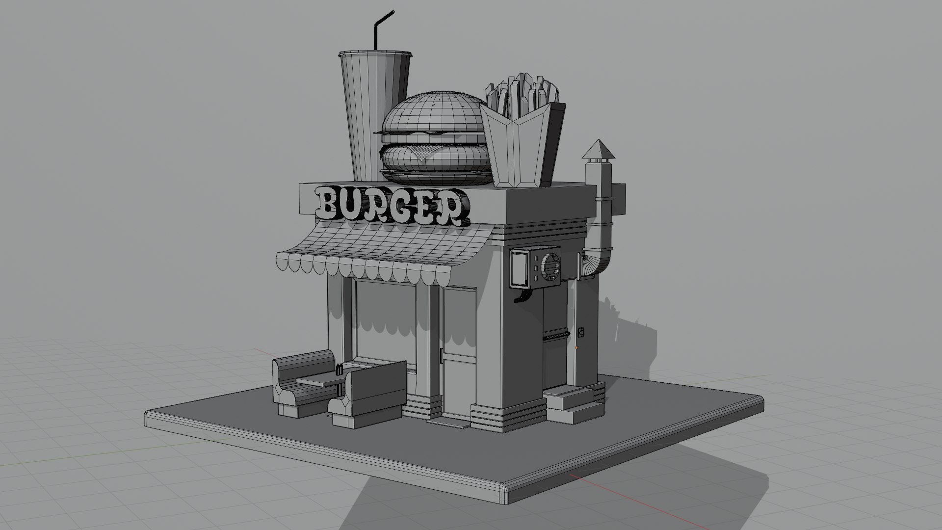 BURGER 3D Model - TurboSquid 2177268
