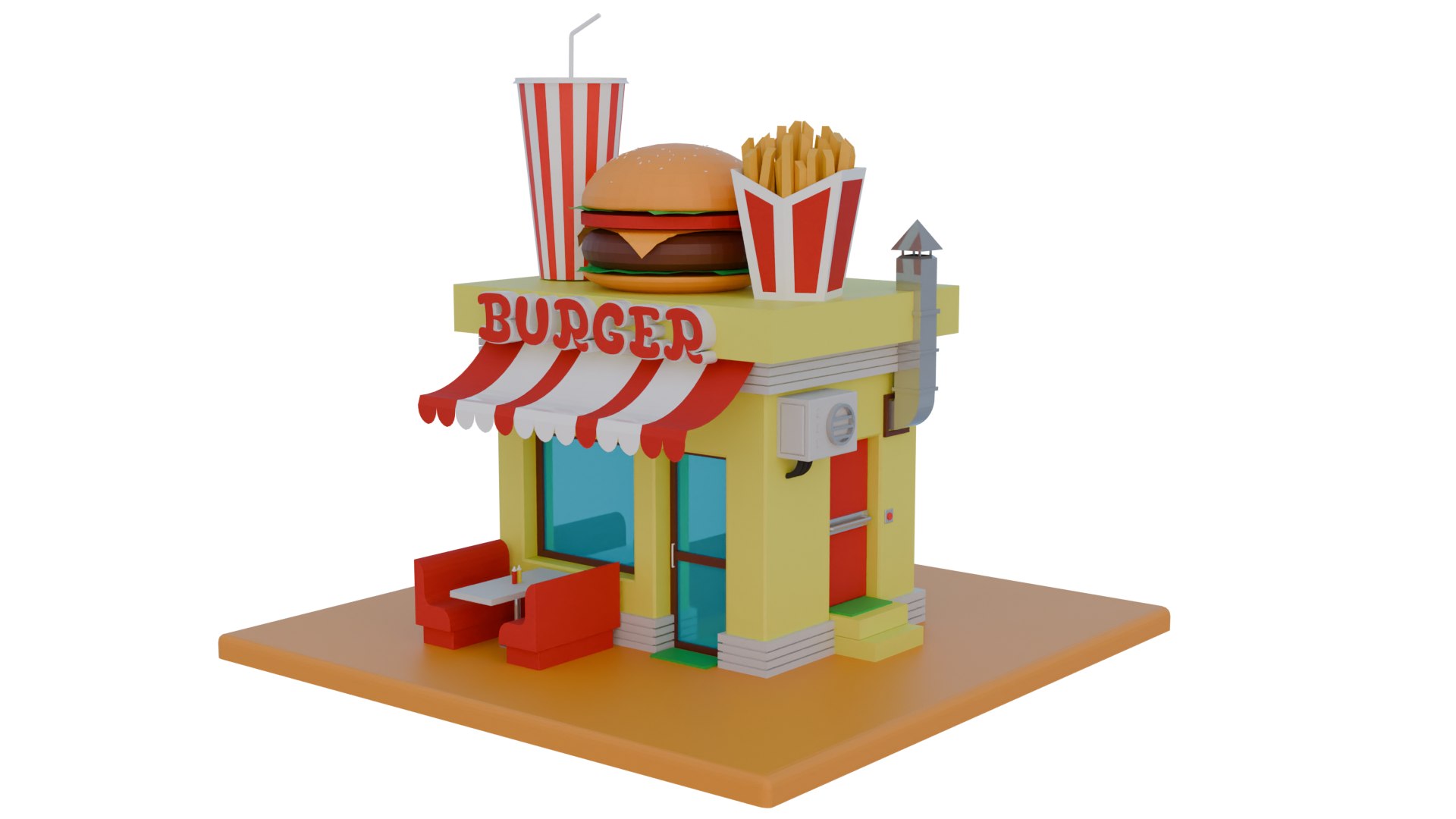 BURGER 3D Model - TurboSquid 2177268