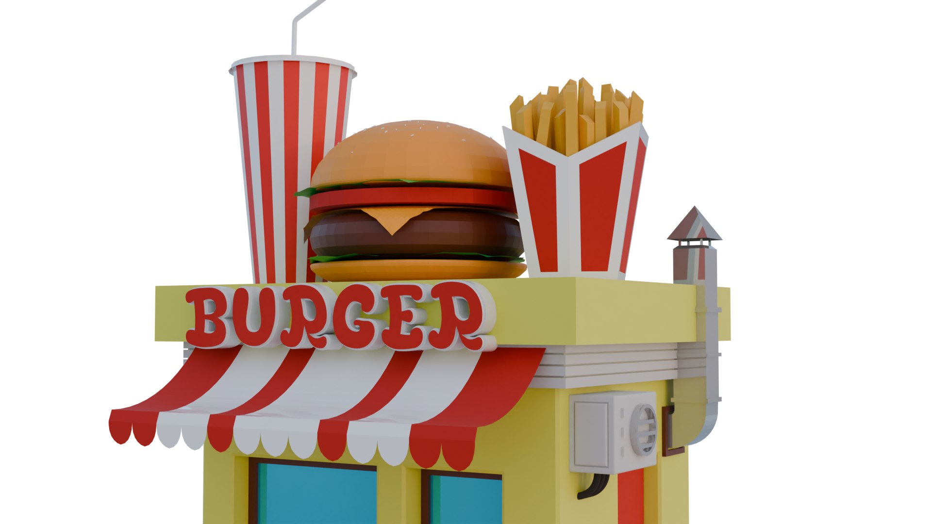 BURGER 3D Model - TurboSquid 2177268