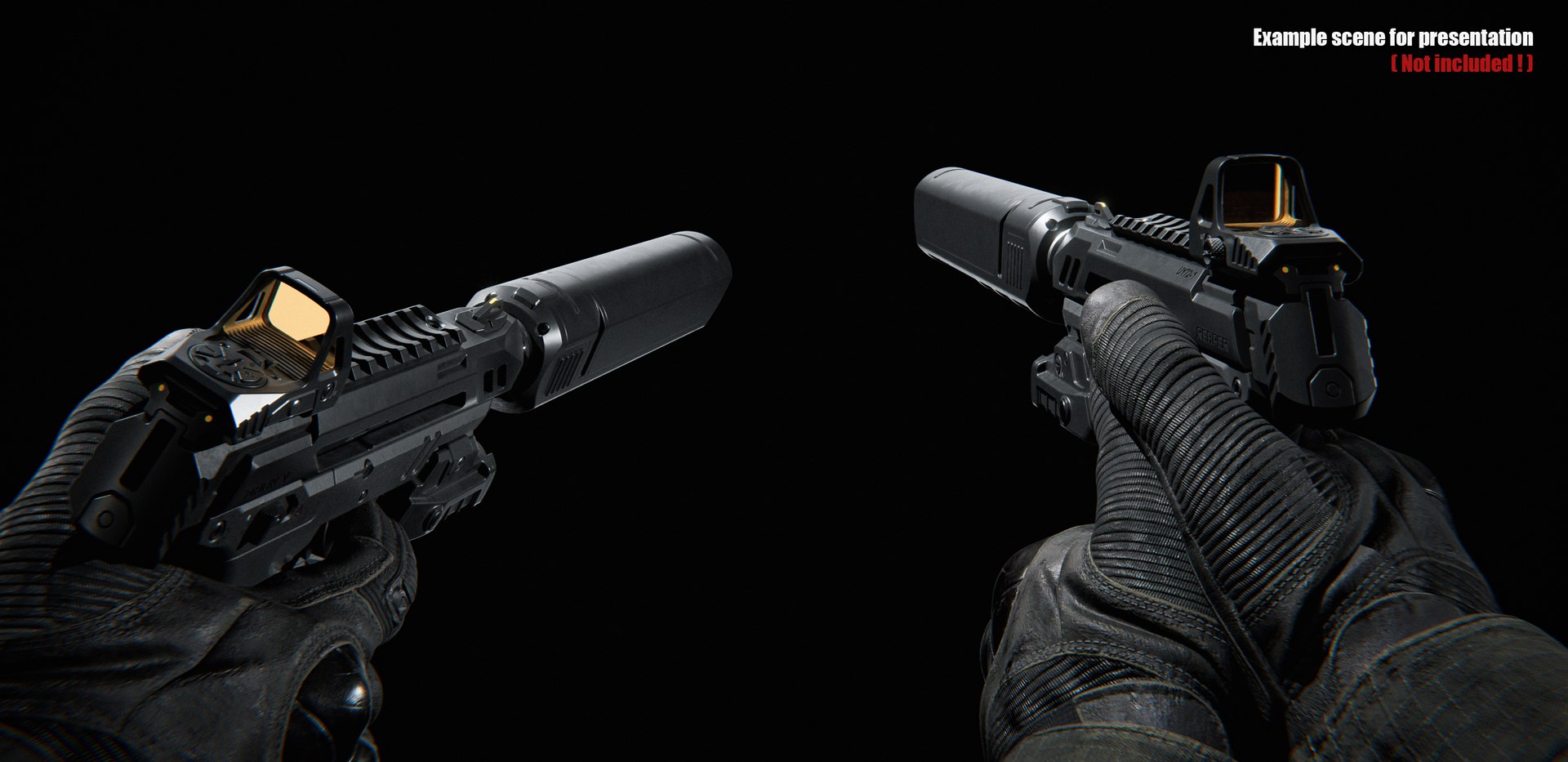 Pistol Concept 3D Model - TurboSquid 2361422