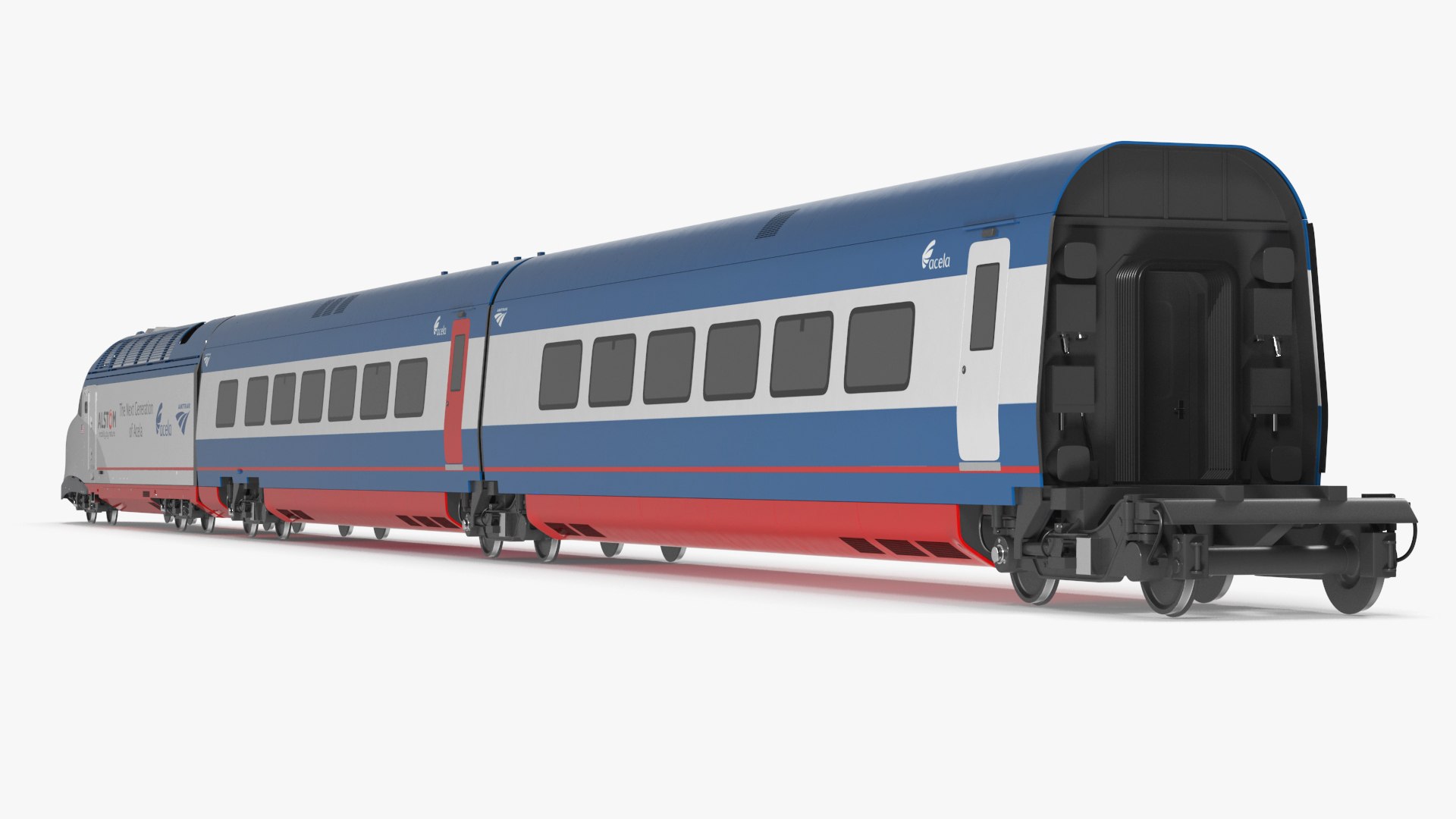 Train Amtrak Alstom Avelia Liberty Rigged 3D model - TurboSquid 2102925