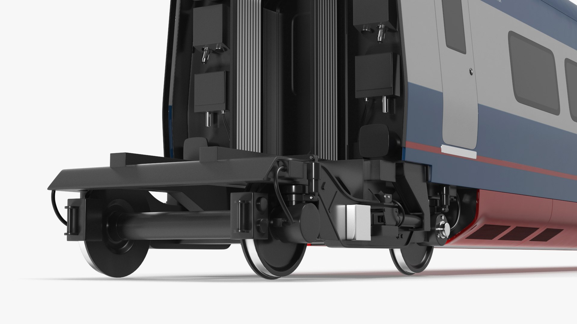 Train Amtrak Alstom Avelia Liberty Rigged 3D model - TurboSquid 2102925