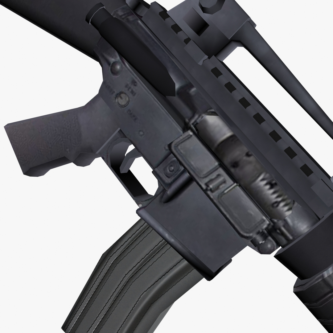 free m16 m16a4 a4 3d model