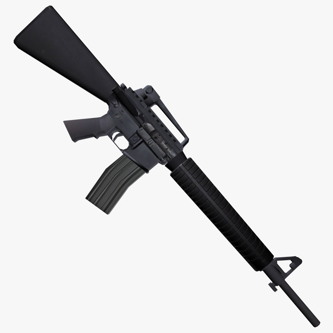 free m16 m16a4 a4 3d model