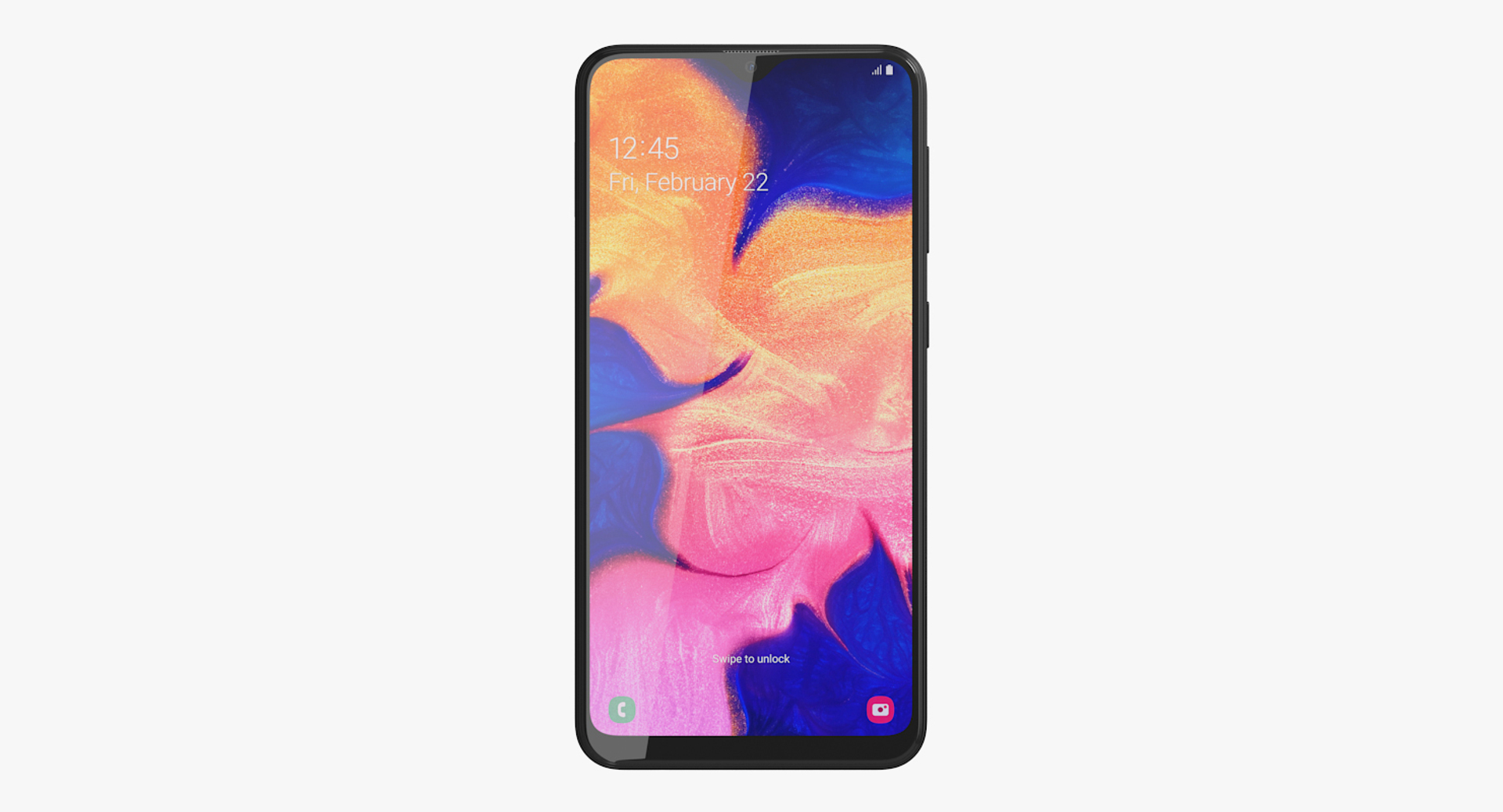 Realistic Samsung Galaxy A10 3D Model - TurboSquid 1404566