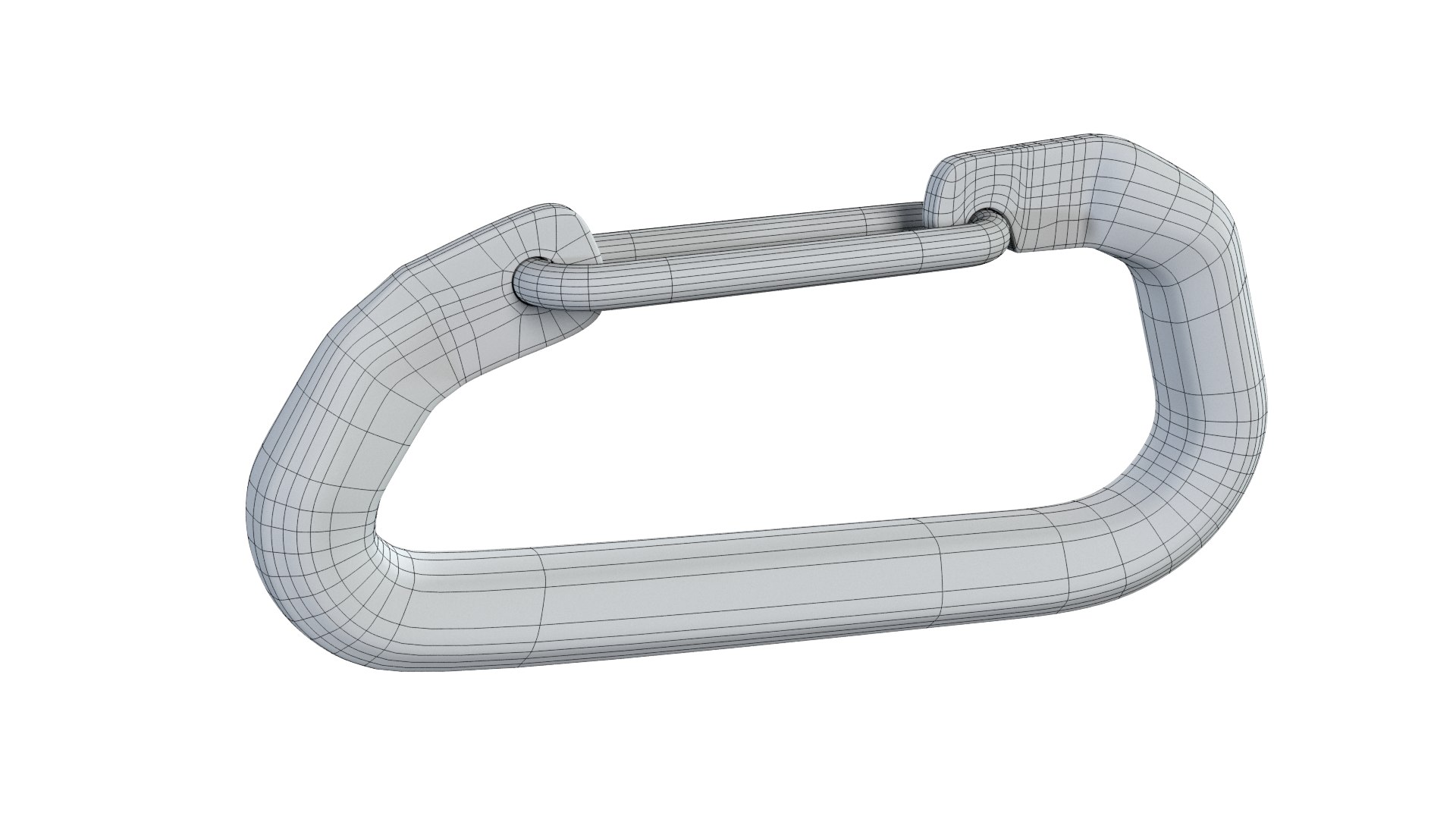 3D steel carabiners model - TurboSquid 1577104