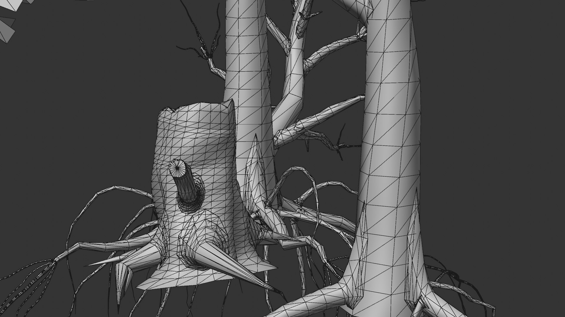 Winter Tree Pack Low Poly Model - TurboSquid 2223019