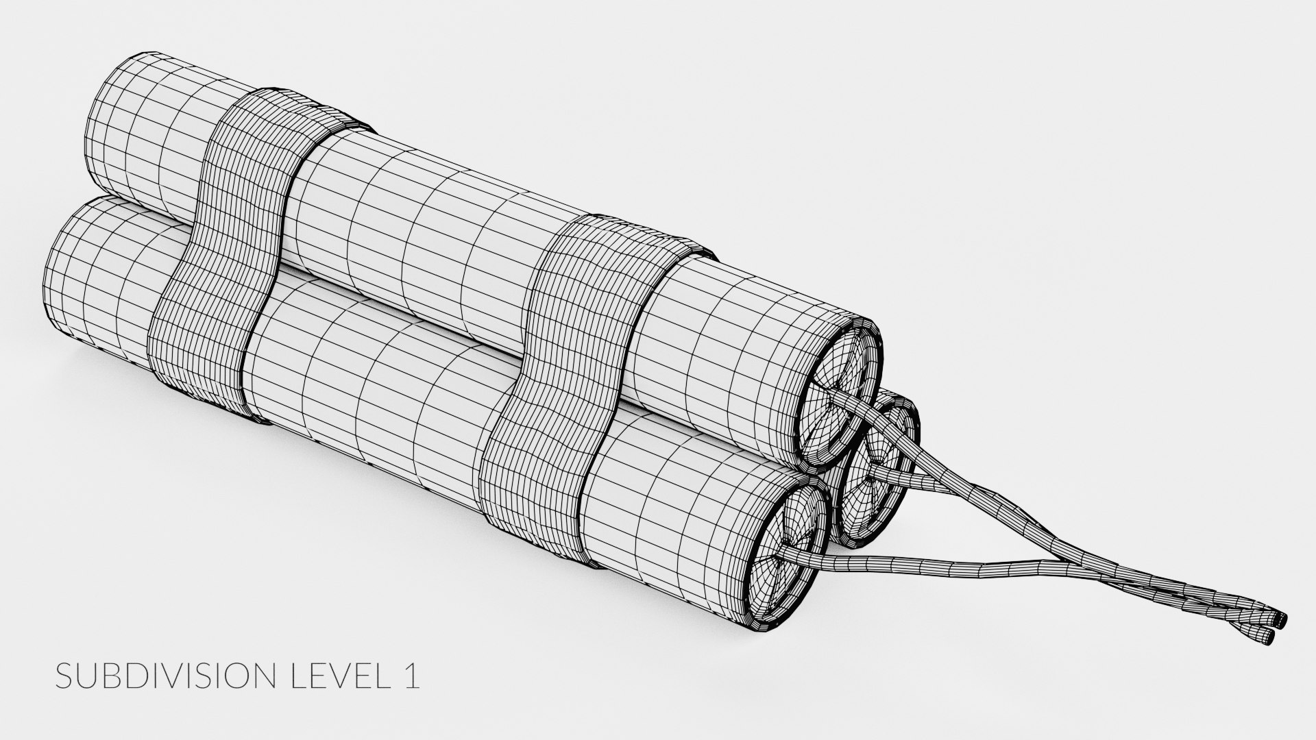 3D Dynamite 2 Model - TurboSquid 1588182