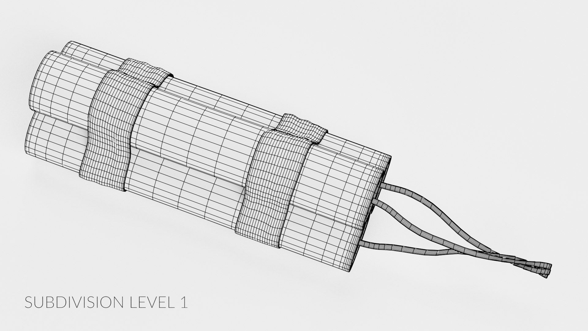 3D Dynamite 2 Model - TurboSquid 1588182