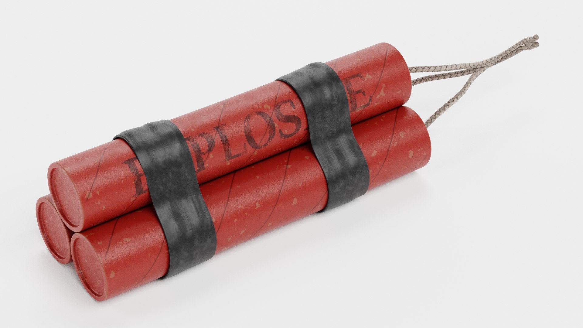 3D Dynamite 2 Model - TurboSquid 1588182