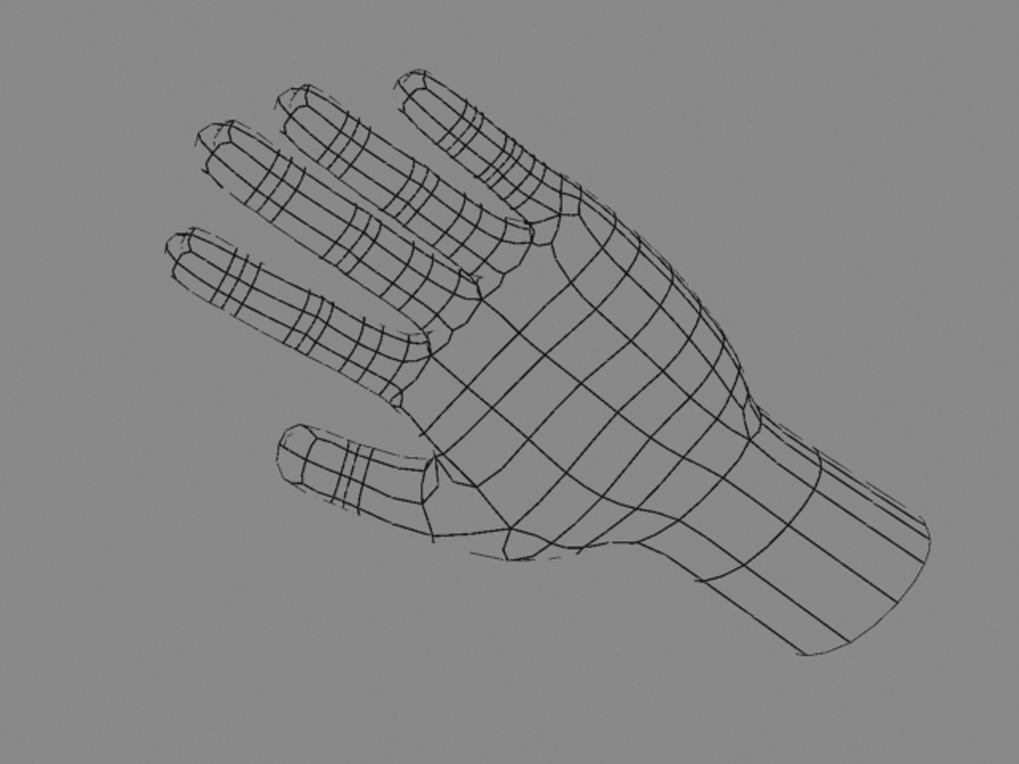 Hand 3d Model
