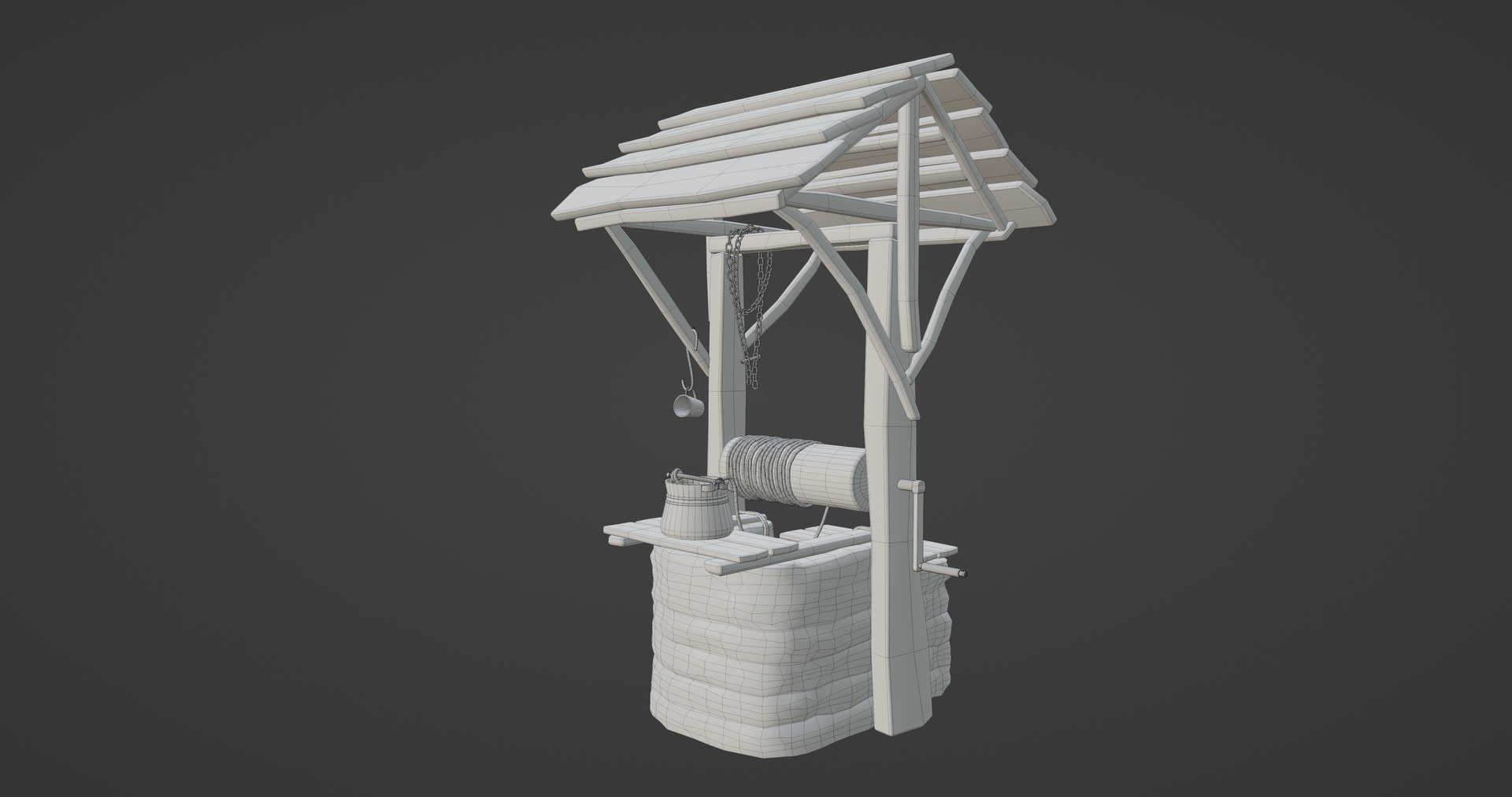 Water Well 3D - TurboSquid 2061812