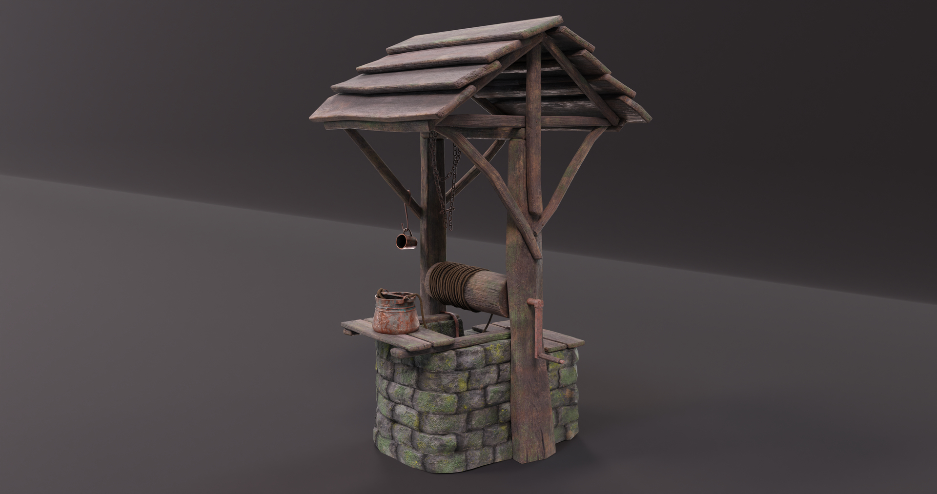 Water Well 3D - TurboSquid 2061812