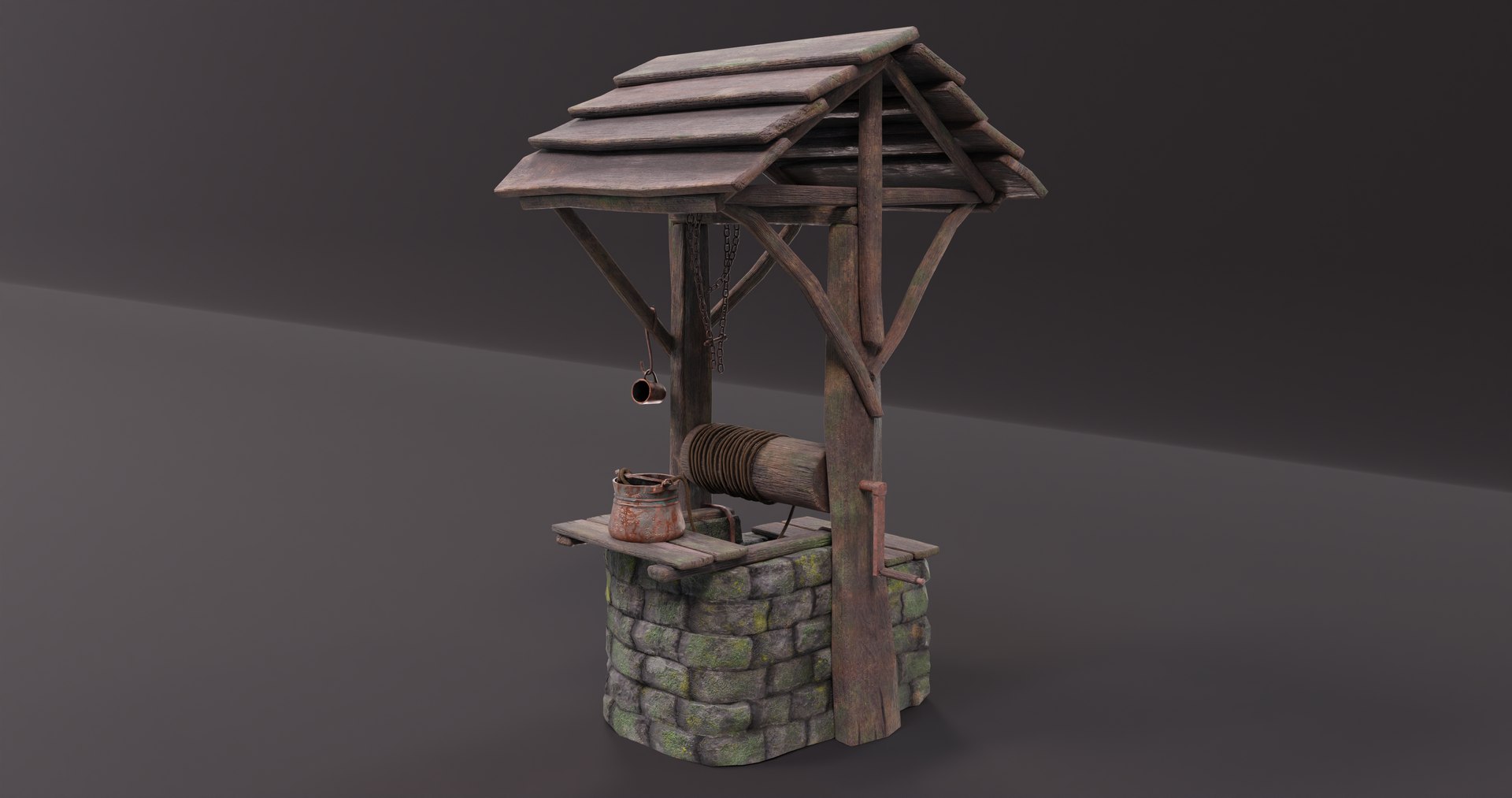 Water Well 3D - TurboSquid 2061812