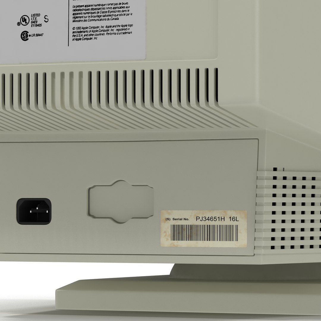 3dsmax apple performa display