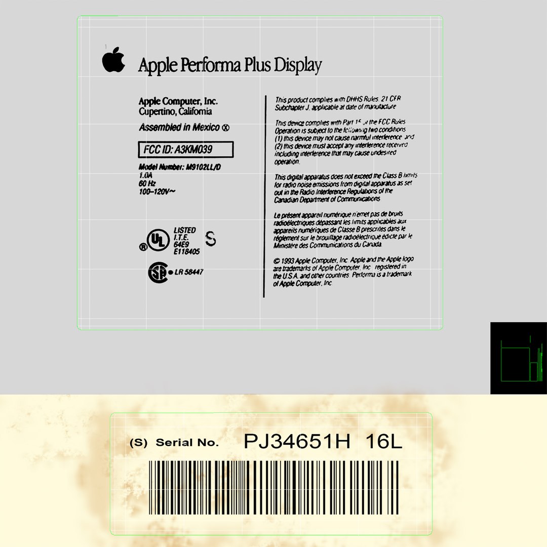 3dsmax apple performa display