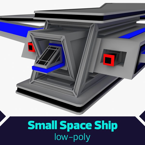 3D model small space ship - TurboSquid 1212952