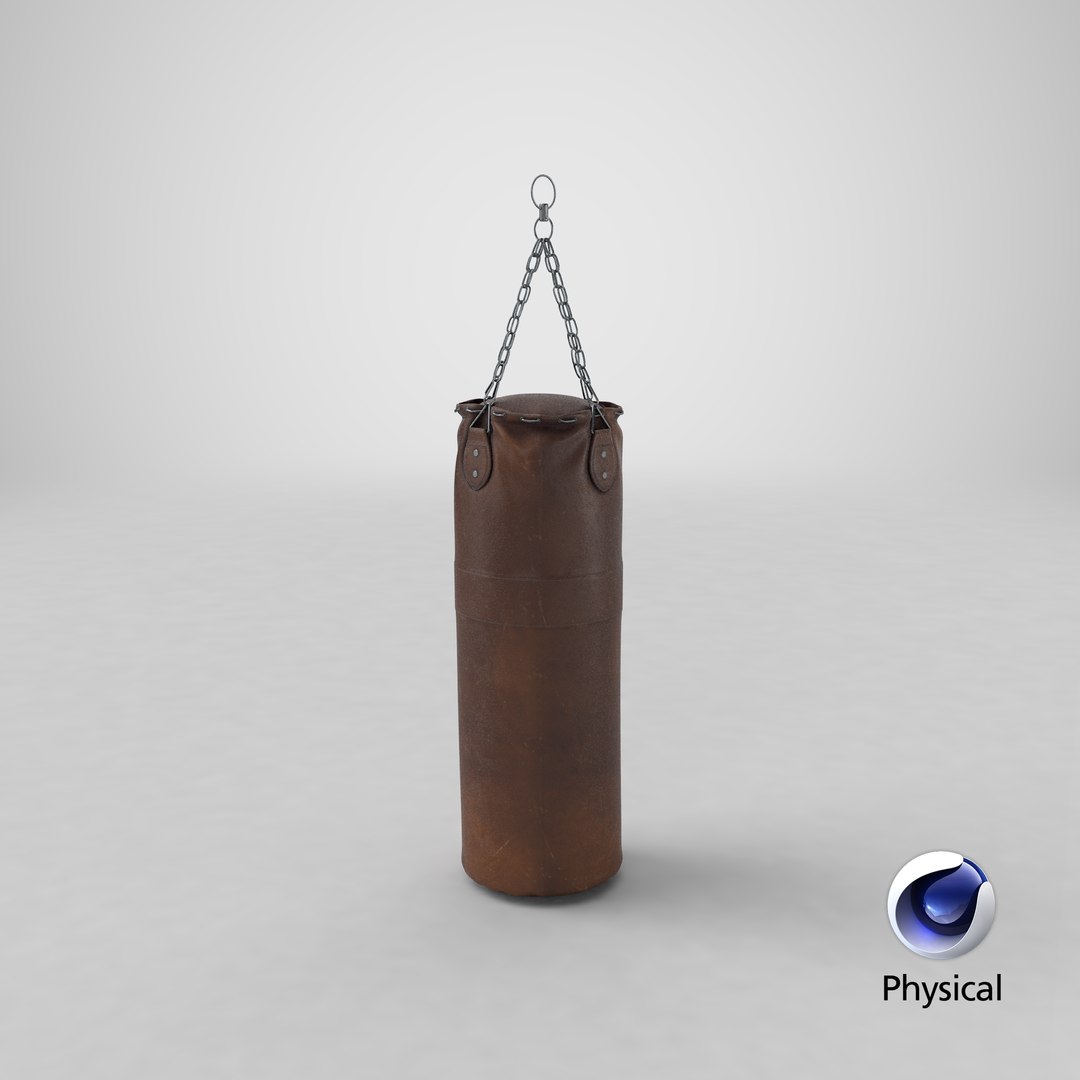 Realistic Punching Bag Brown 3D model - TurboSquid 1951261