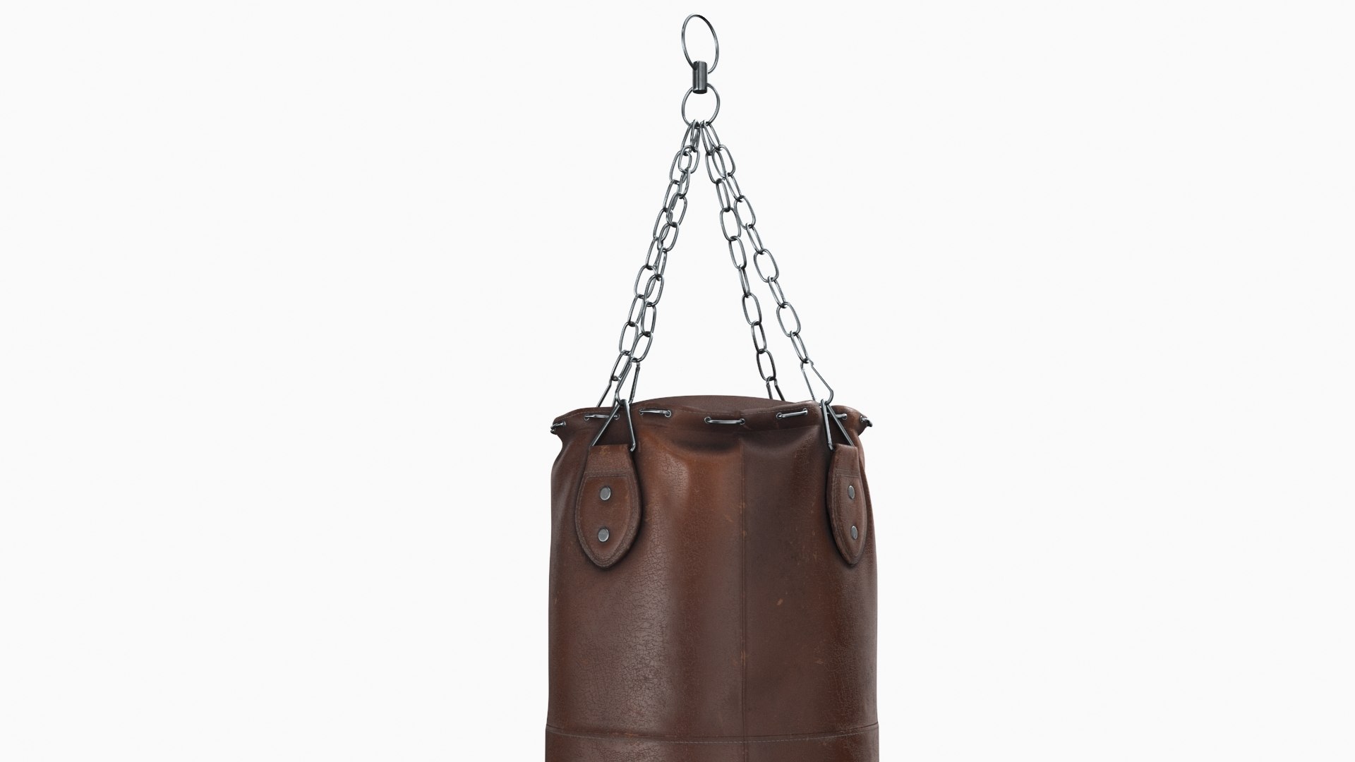 Realistic Punching Bag Brown 3D model - TurboSquid 1951261
