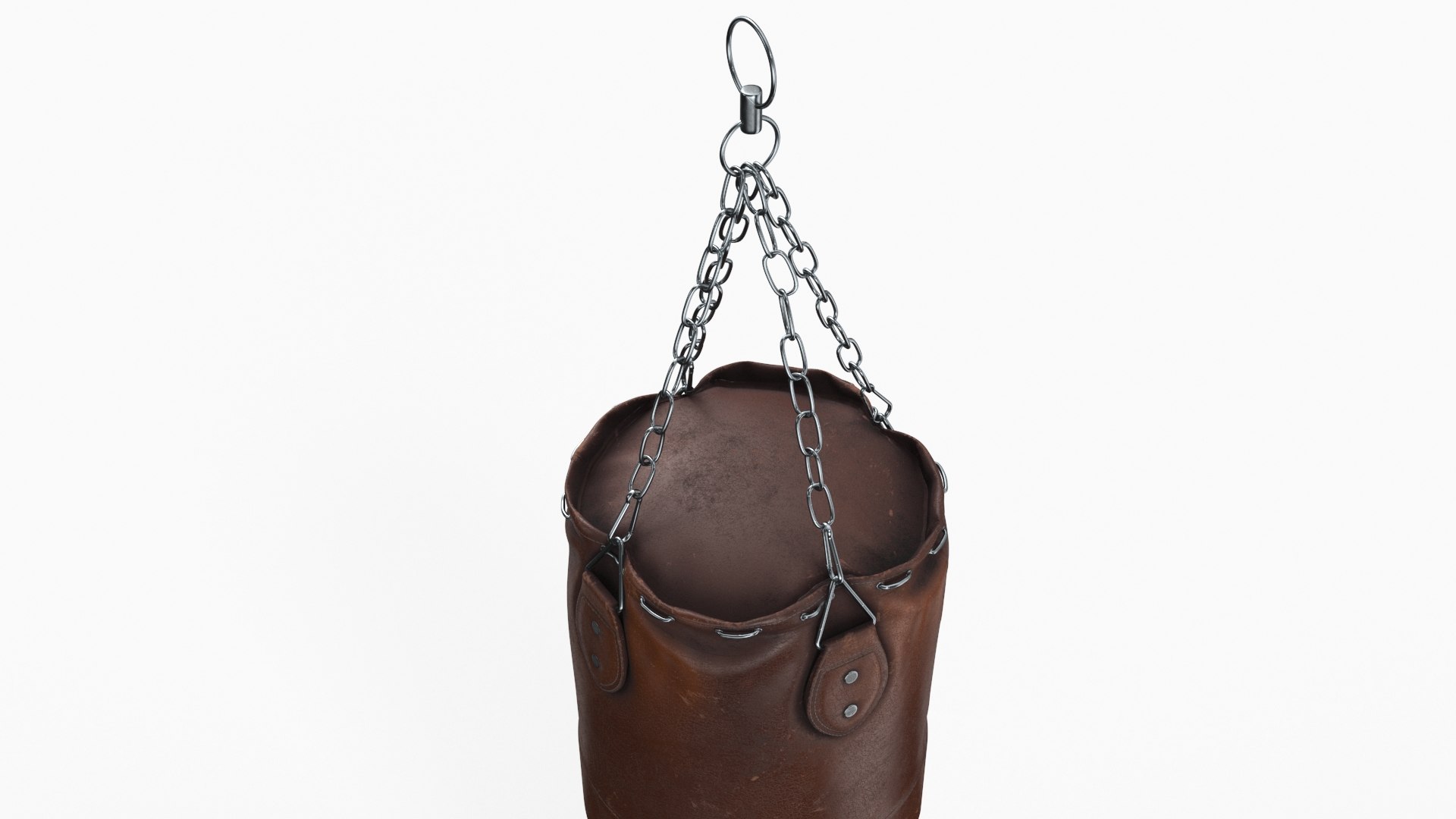 Realistic Punching Bag Brown 3D model - TurboSquid 1951261