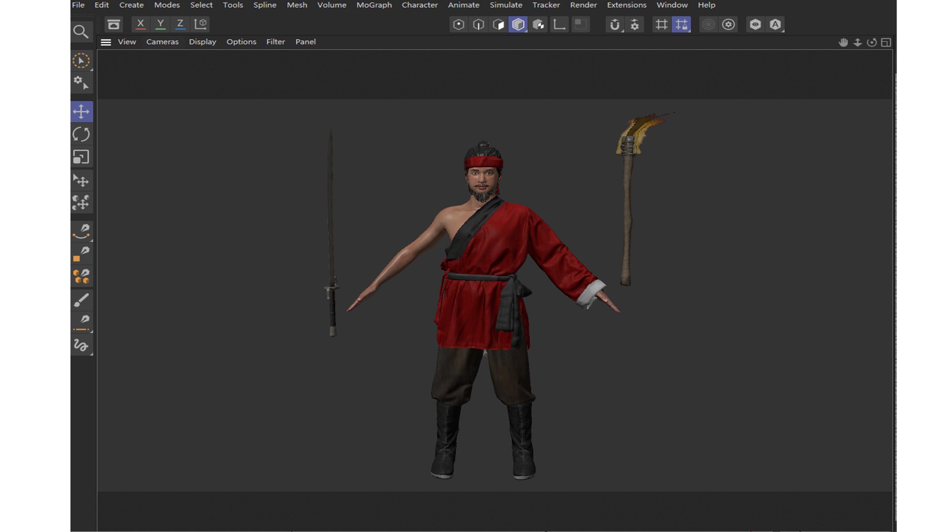 Bandit Man Model - TurboSquid 2251081