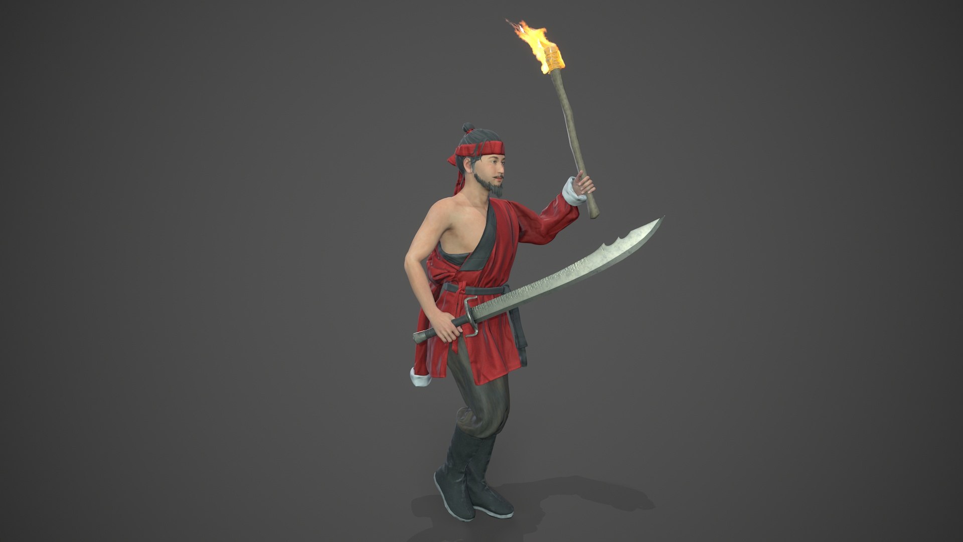 Bandit Man Model - TurboSquid 2251081