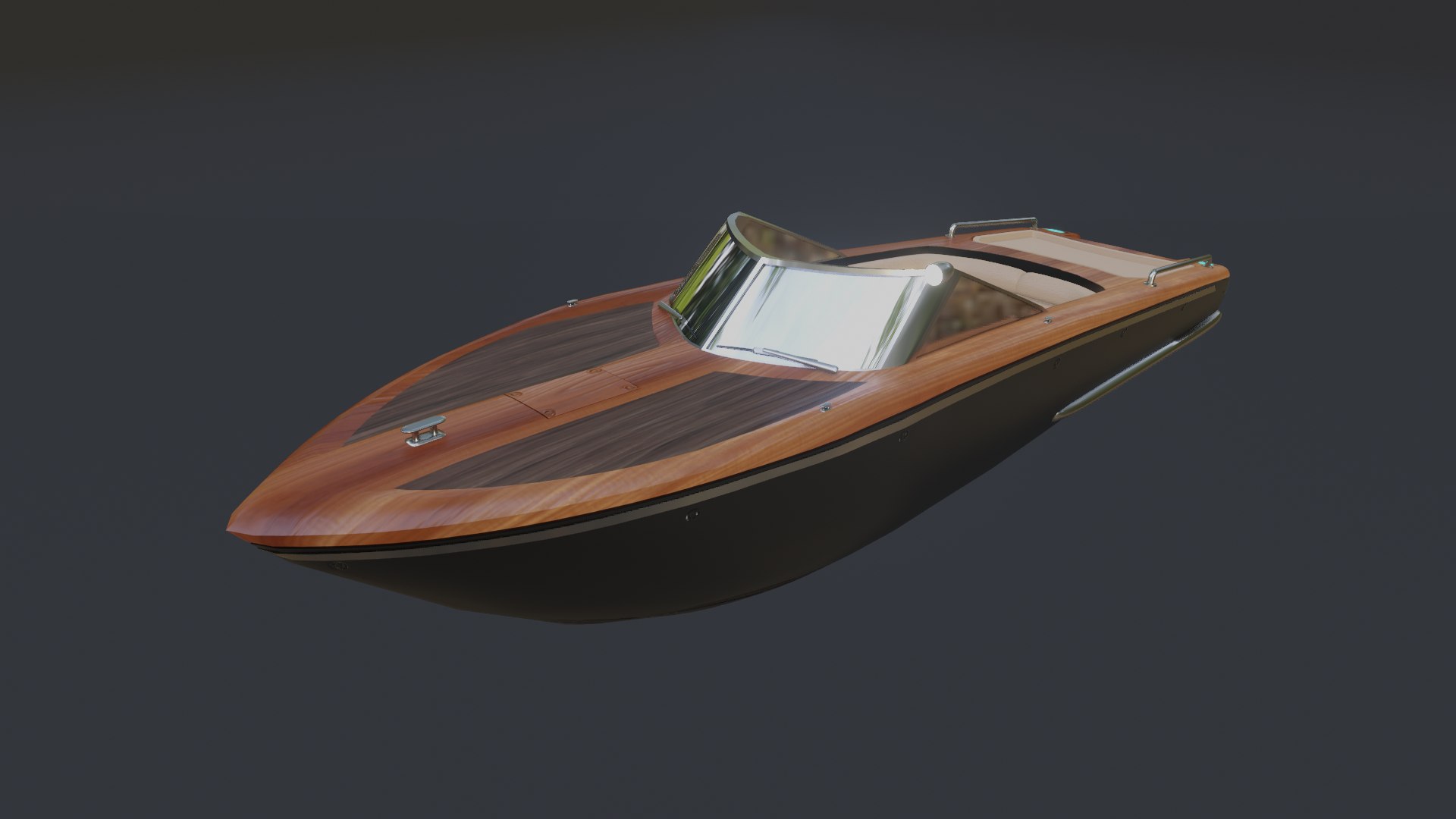 3D Speedboat Model - TurboSquid 2028720