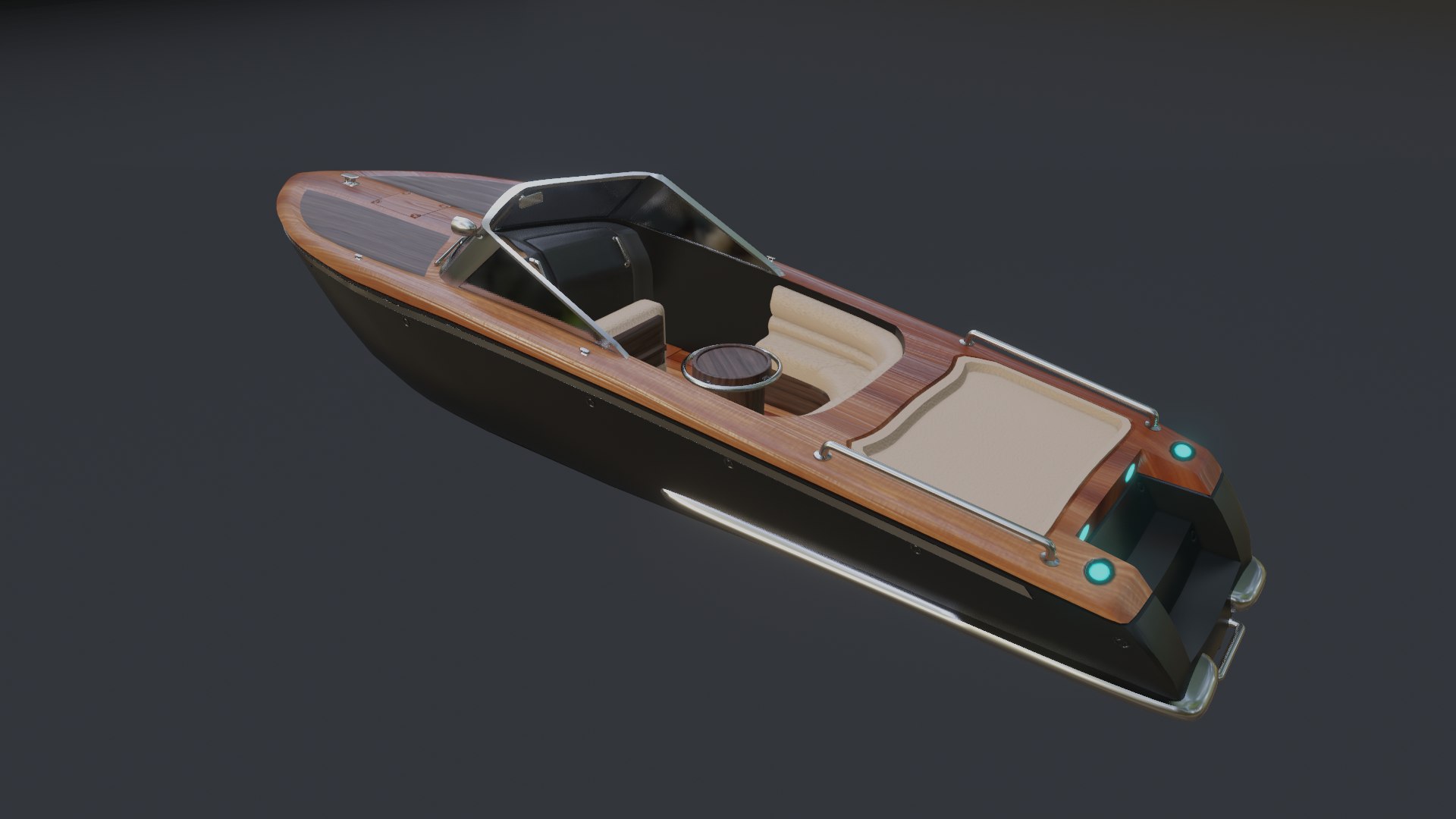 3D Speedboat Model - TurboSquid 2028720