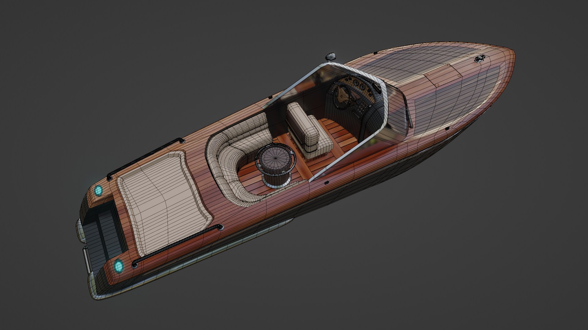 3D Speedboat Model - TurboSquid 2028720