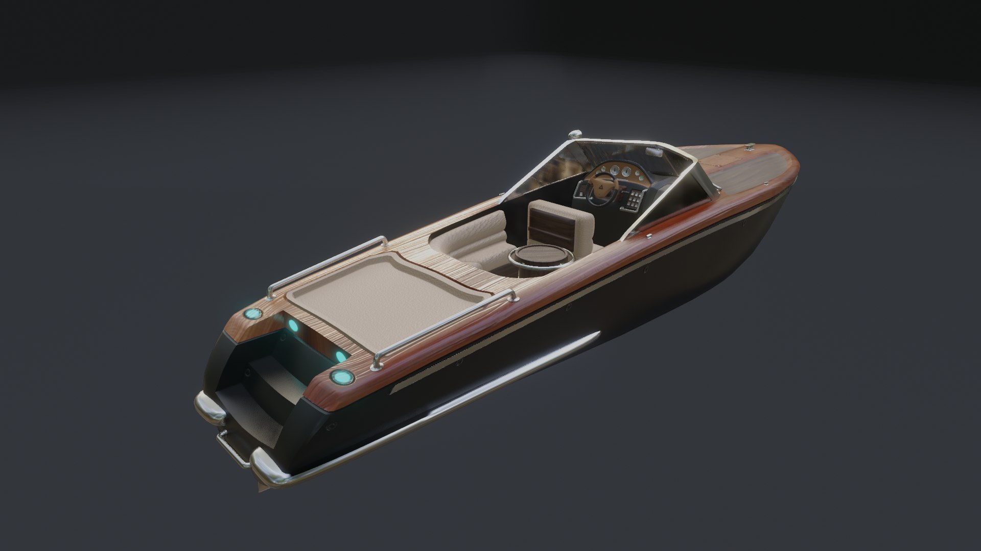 3D Speedboat Model - TurboSquid 2028720