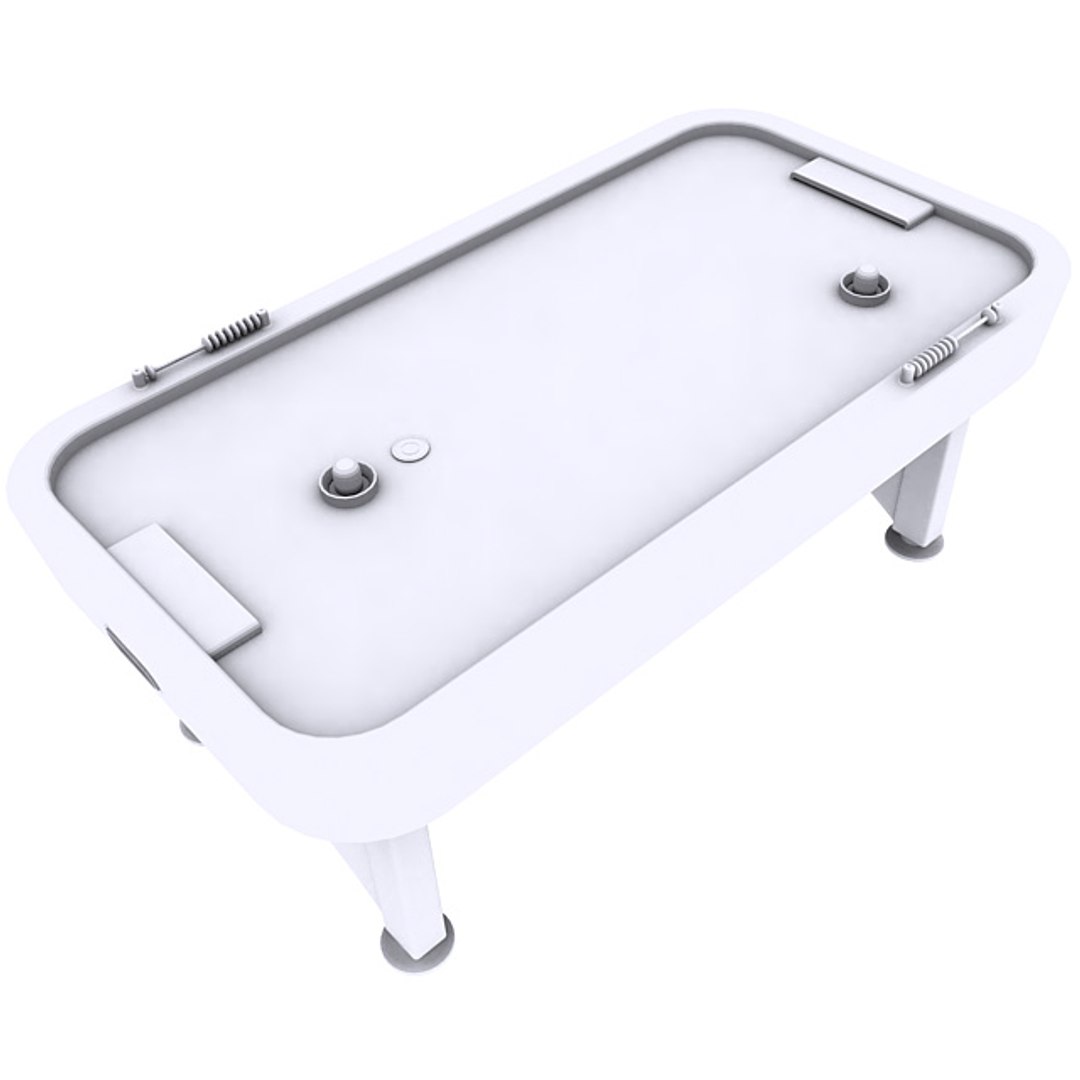 3D Air Hockey Table Model - TurboSquid 1299339