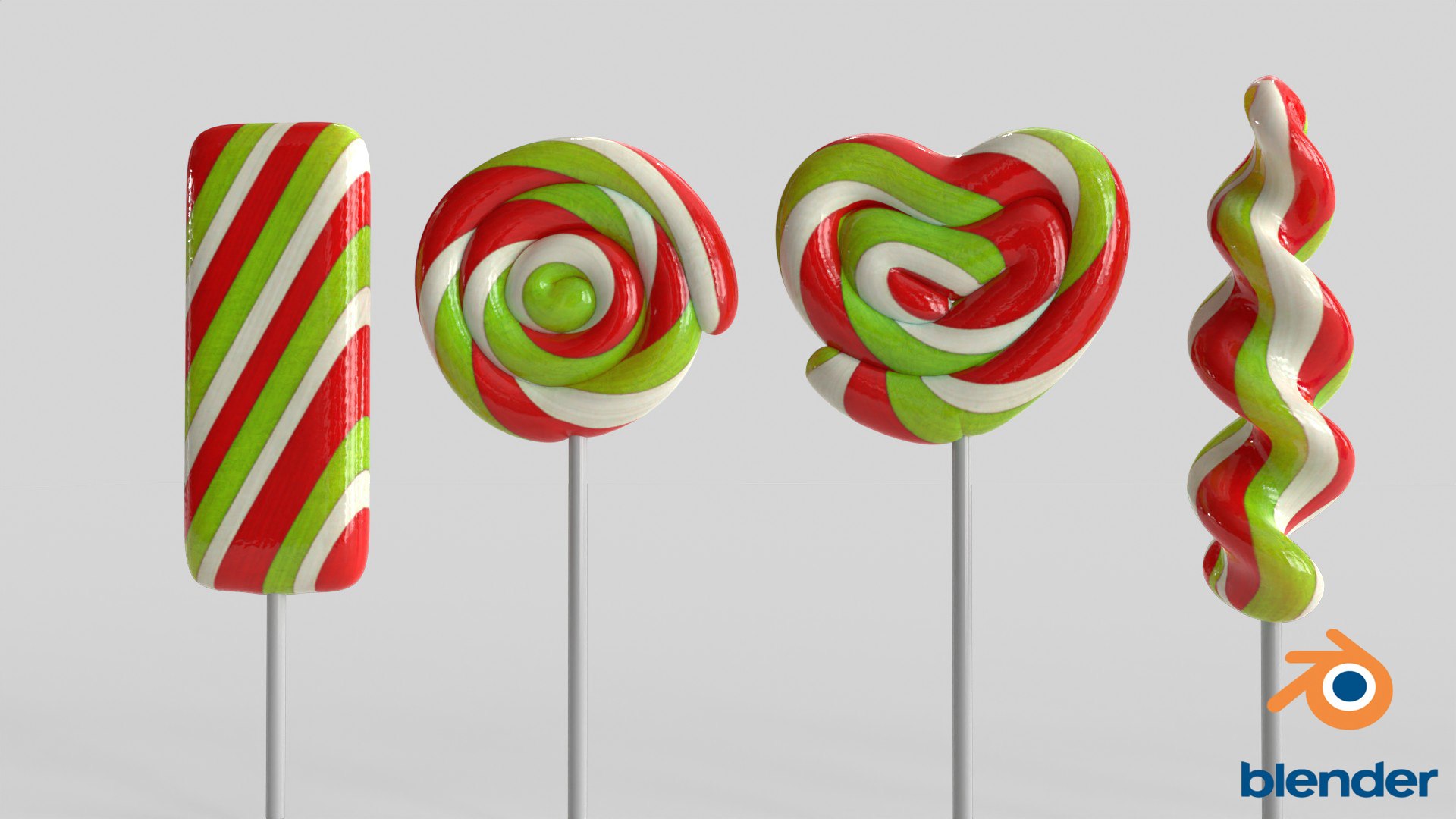 Lollipop Collection 3D model - TurboSquid 2113910