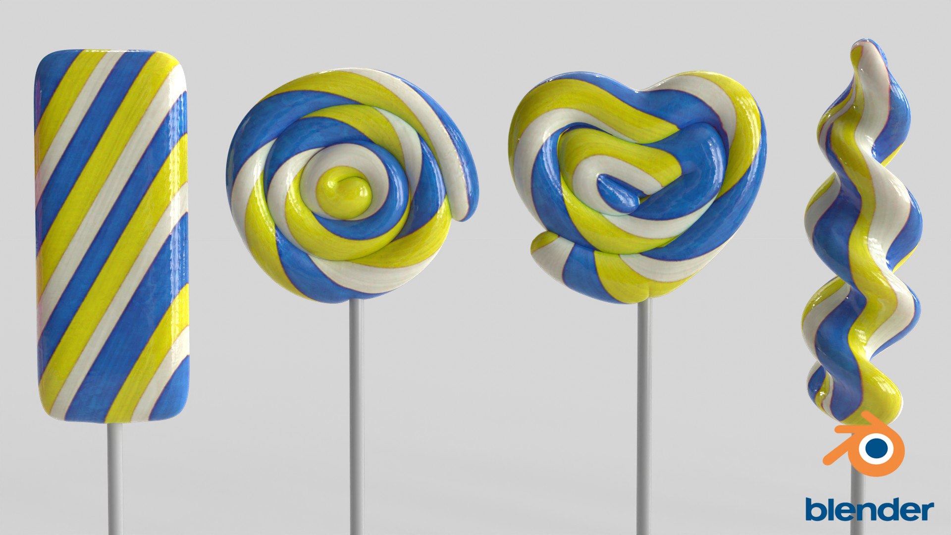 Lollipop Collection 3D model - TurboSquid 2113910