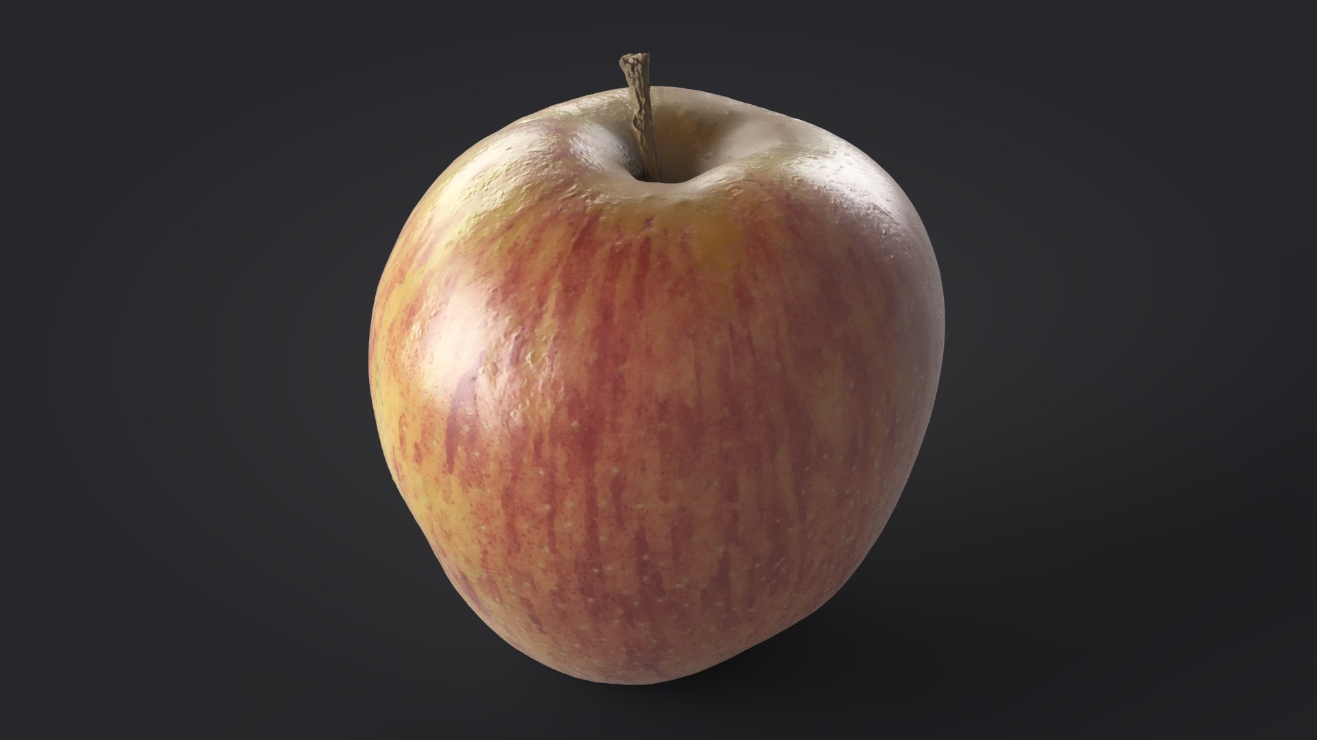 Red Apple 3D Model - TurboSquid 1850097