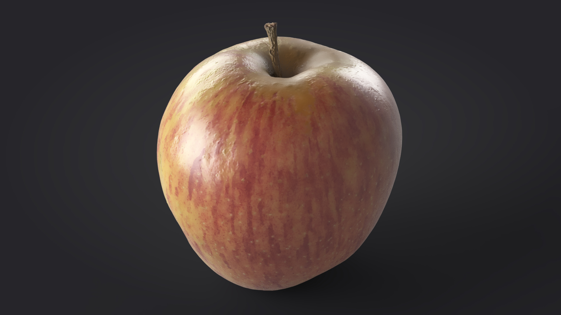 Red Apple 3D Model - TurboSquid 1850097
