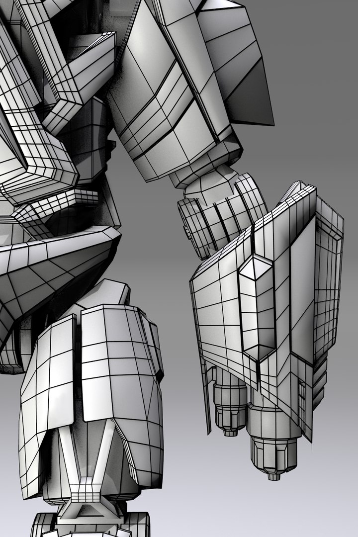 robot bot t 3d model