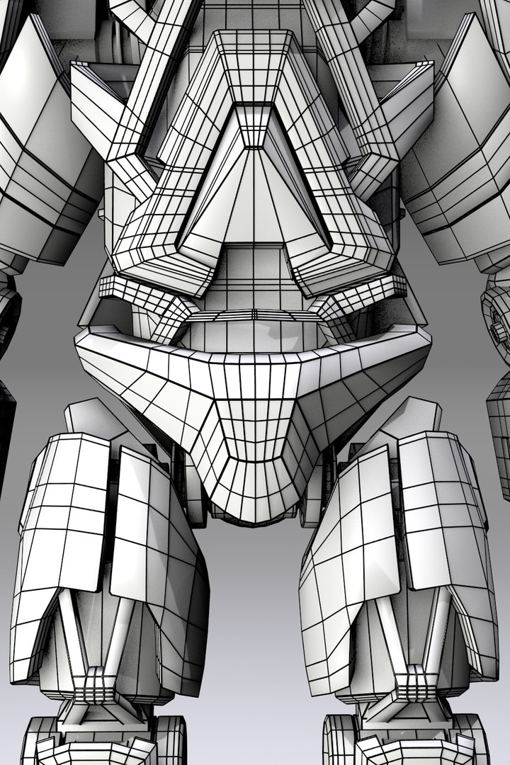 robot bot t 3d model