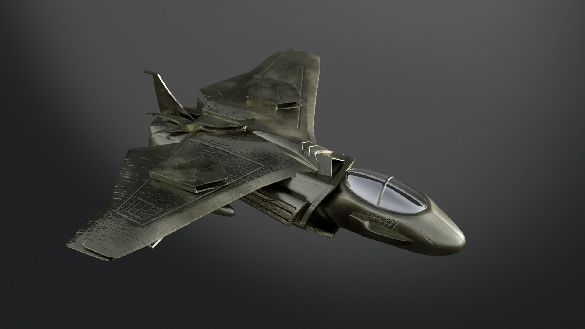 3D fighter jet futuristic - TurboSquid 2167510