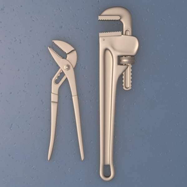 3D model Pipe Wrench - TurboSquid 2129801