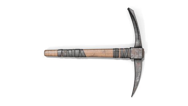 3D Pickax - TurboSquid 1752277