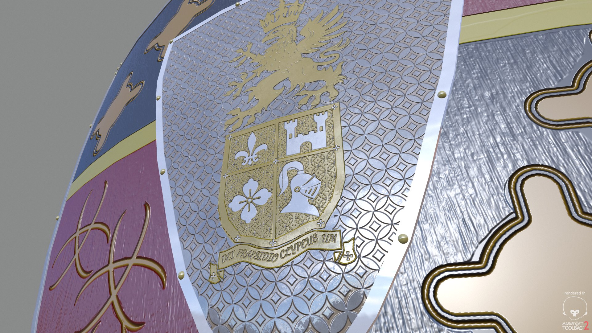 Medieval Kite Shield Model - TurboSquid 1311068