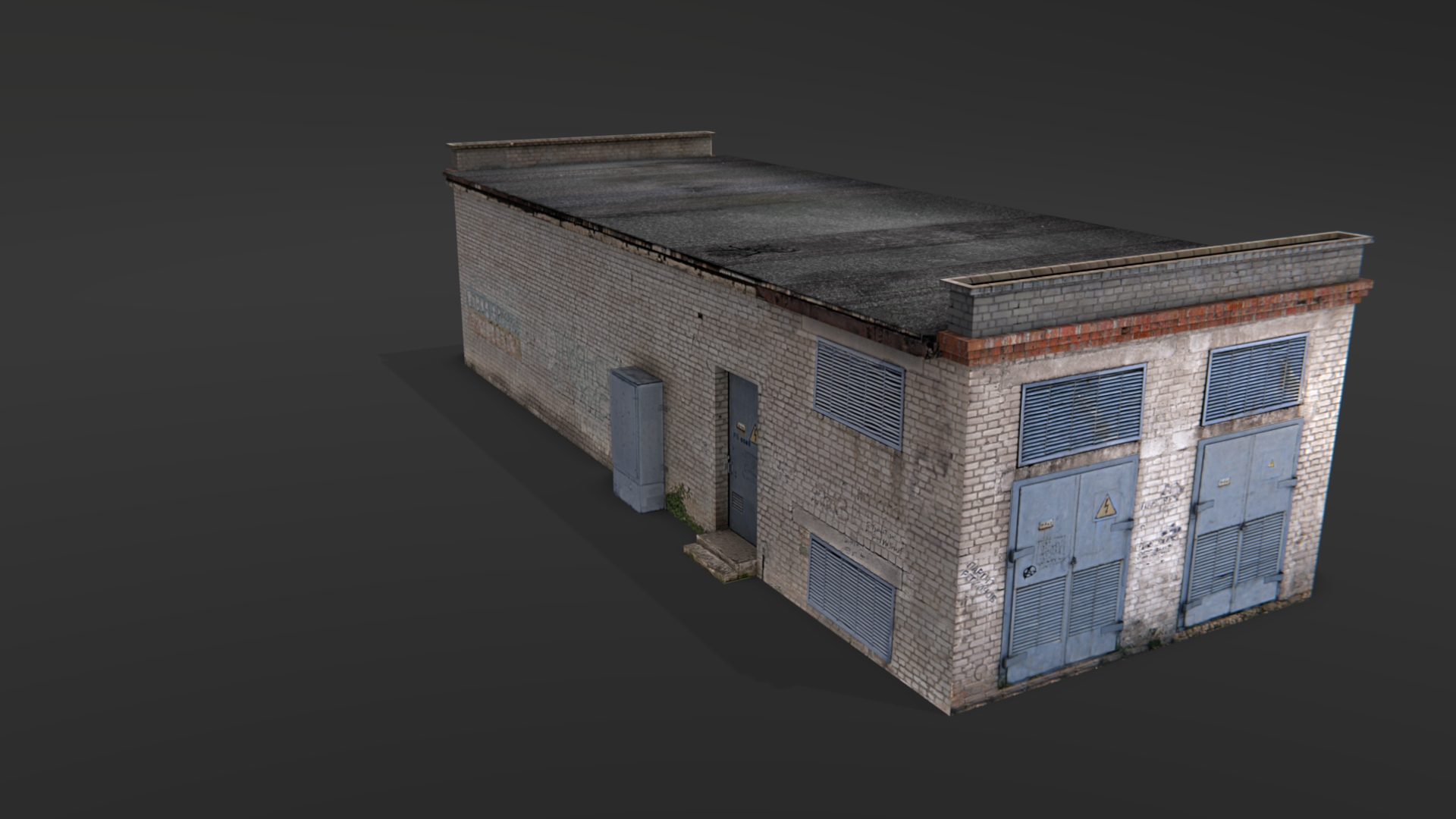 Building Transformer Station Pbr 3D Model - TurboSquid 1313697