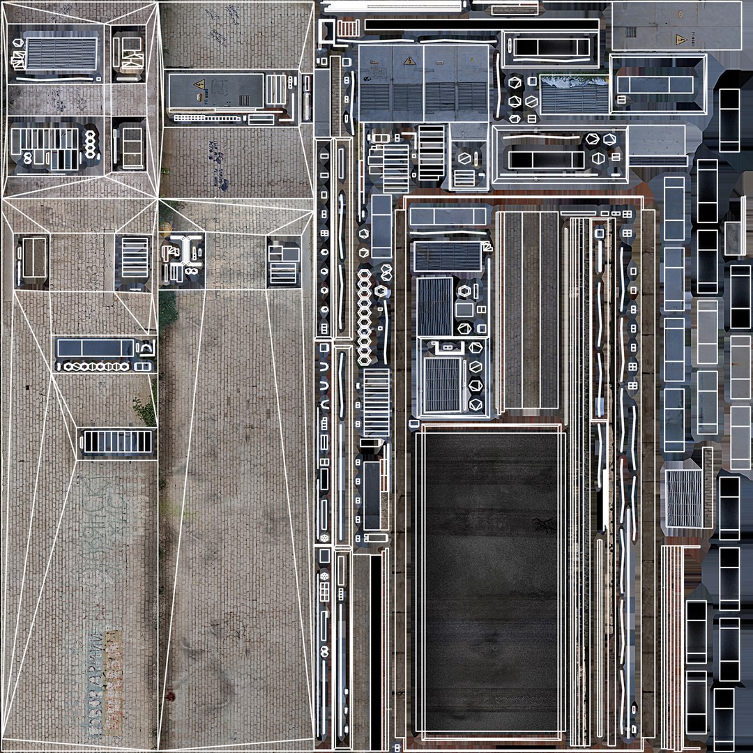 Building Transformer Station Pbr 3D Model - TurboSquid 1313697