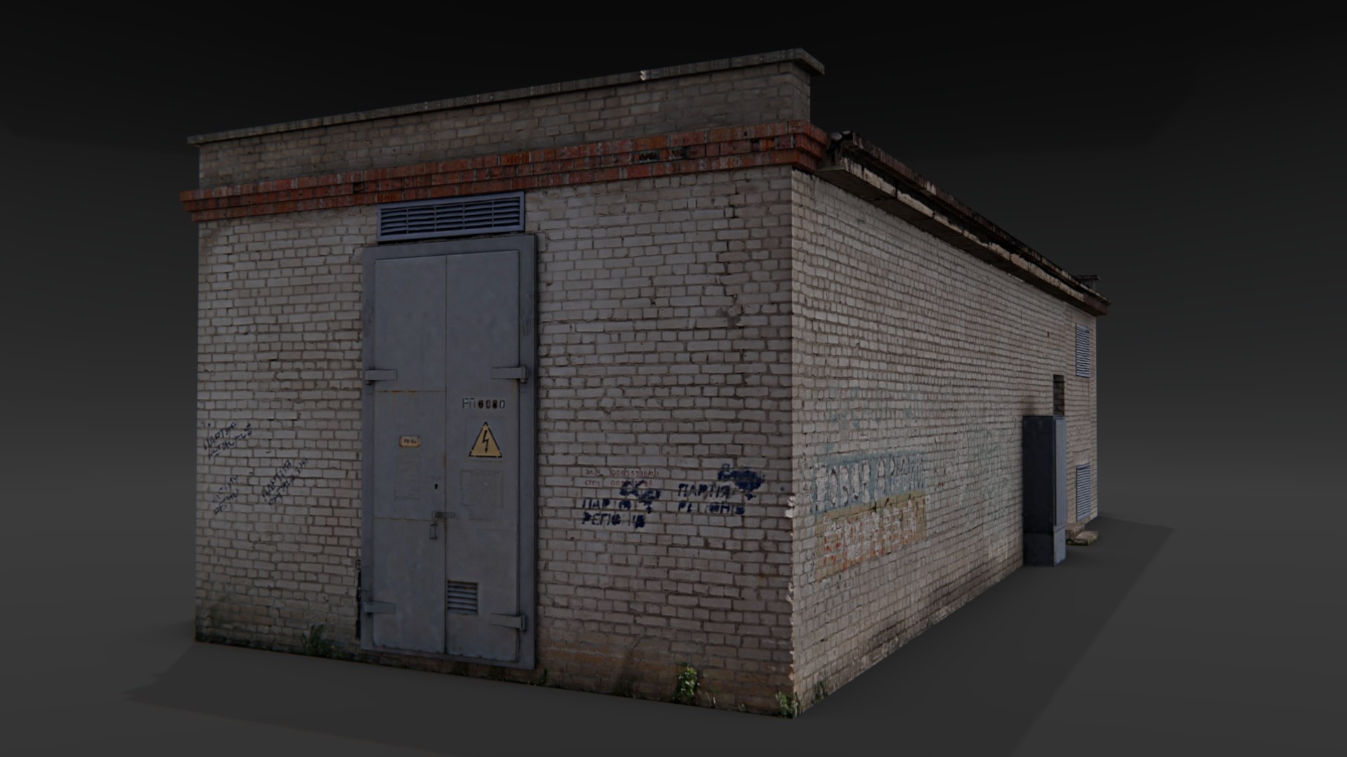 Building Transformer Station Pbr 3D Model - TurboSquid 1313697