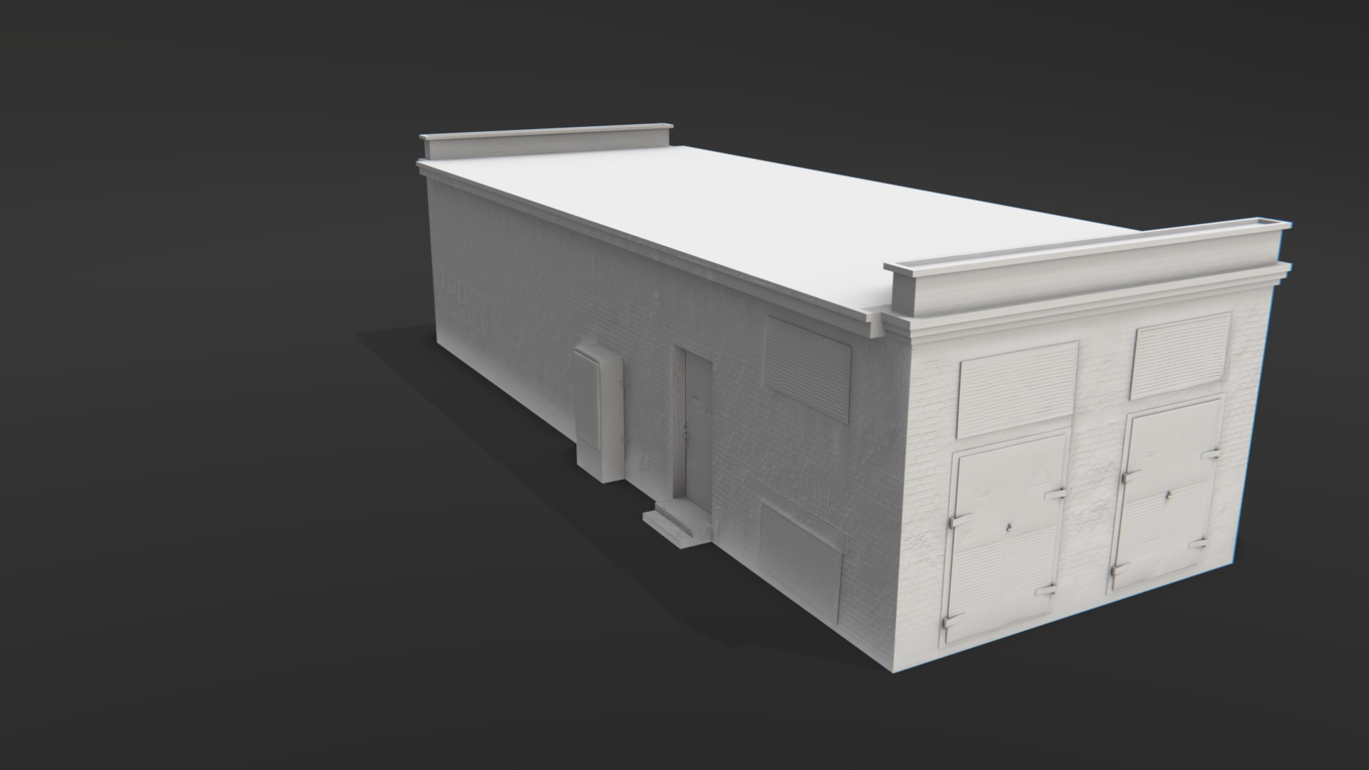 Building Transformer Station Pbr 3D Model - TurboSquid 1313697